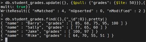 Using Push Pull Operators In MongoDB BMC Software Blogs