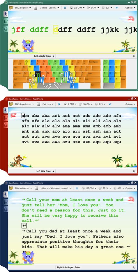 Learn Touch Typing RapidTyping Online Games And Test
