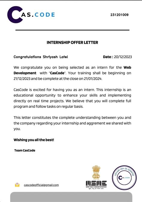 Shriyash Late On Linkedin Cascodeexperience Intern Learncoding Webdevelopment Frontend