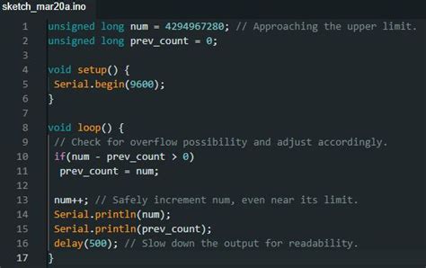 How To Manage Long Overflow In Arduino Beau C Posted On The Topic Linkedin