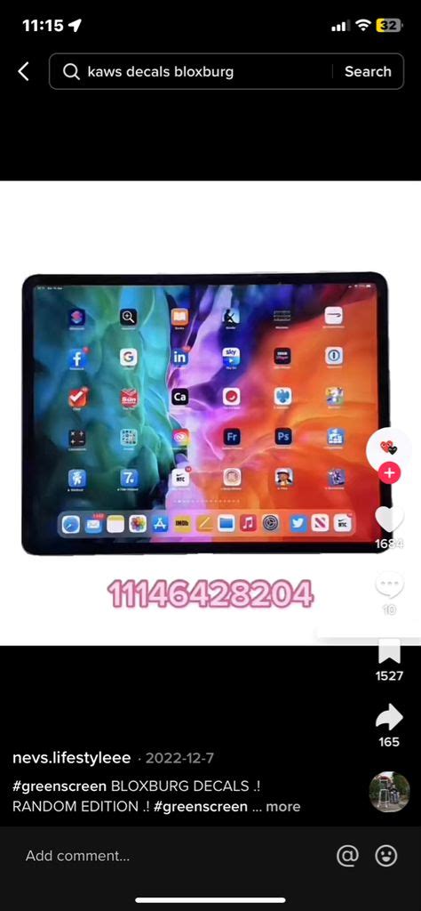 Bloxburg Decals Codes Tv Screen