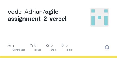 Github Code Adrianagile Assignment 2 Vercel