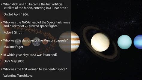 85 Space Trivia Questions And Answers