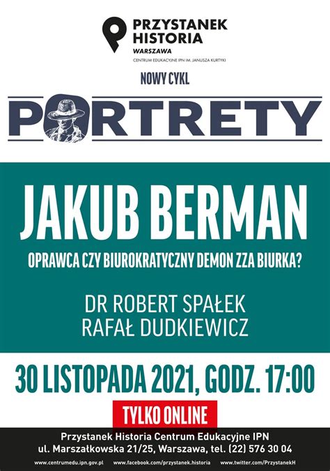 Portrety Odc Jakub Berman Oprawca Czy Biurokratyczny Demon