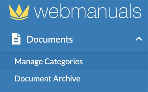 how to create a new revision in web manuals web manuals