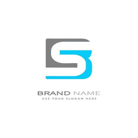 Premium Vector Sb100 Letter Sb Logo Design