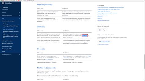 Typo Fix In Differences Between GitHub Apps And OAuth Apps Issue