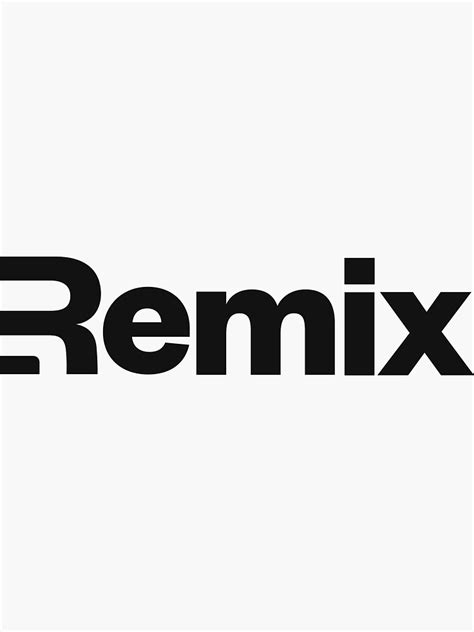 Remix JS Logo Sticker For Sale By ShajeeDes Redbubble