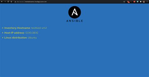 Automating Azure Infrastructure For High Availability Web Hosting With Ansible
