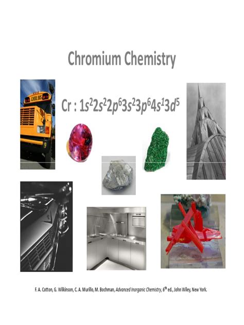 Synthesis And Characterization Of Chromiumii Acetate Through The Stepwise Reduction Of
