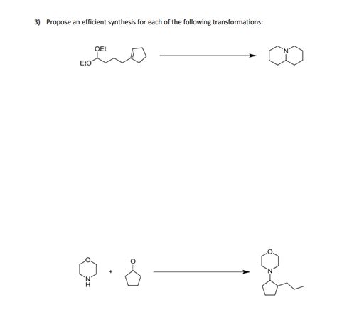 Solved Propose An Efficient Synthesis For Each Of The