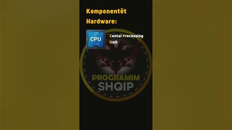 Komponentët E Kompjuterit Hardware Software Albania Computerprogramming Kosovo