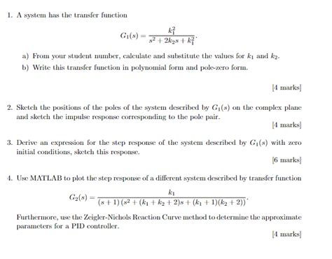 Solved Solve These Using Matlab And On A Piece Of Paper Chegg