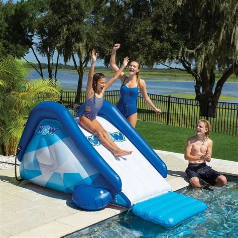 Blue Frp Swimming Pool Water Slide At Best Price In Mumbai Id