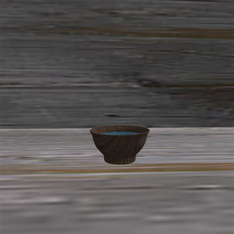 Second Life Marketplace Wooden Scrying Bowl
