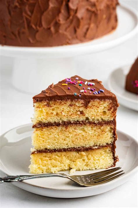 Basic Homemade Yellow Cake Recipe Easy Coffee Cake Bitz And Giggles