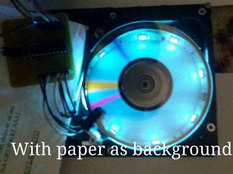 Hard Disk Clock Hdd Clock With Arduino Uno 4 Steps With Pictures Instructables