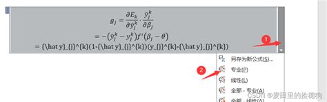 在word中使用自带的latex公式编辑器实现多行公式编辑和编号 word latex csdn博客