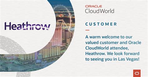 Learn More About Why Heathrow Airport Landed On Oracle Cloud For Its Hr Finance And Billing