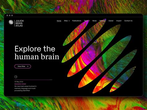 Julich Brain Atlas Awwwards Honorable Mention