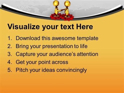 two different gears can make good relation powerpoint templates ppt
