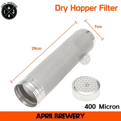 Dry Hopper Filter Hop Spider Filter กรองฮอปส ทำเบยร สเตนเลส กระบอกกรอง ตะแกรงกรองฮอป ขนาด