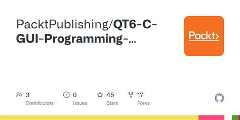 GitHub PacktPublishing QT C GUI Programming Cookbook Third Edition
