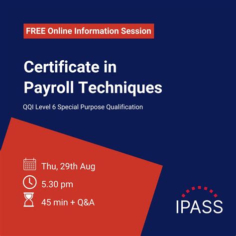 Irish Payroll Association On Linkedin Payroll Career Ipass