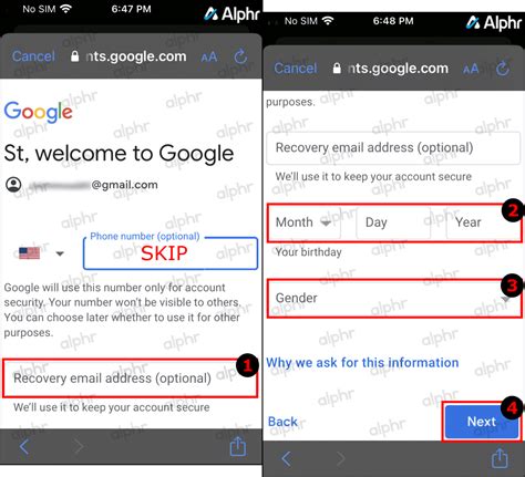How To Use Gmail Without A Phone Number