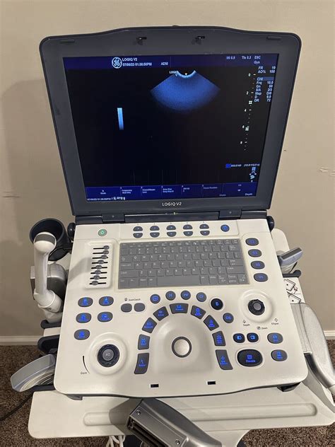 Ge Logiq V2 Ultrasound Machine With 2 Probes And Cart Ultrasound Machines Guide And Reviews