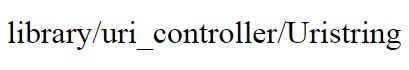 Codeigniter URI Class Library URI References Parsing Check Segment And URI String