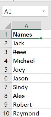 How To Remove Strikethrough In Excel Easy Ways To Do It