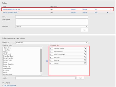 Create Tabs With Tab Permission Using Infowise Ultimate Forms In