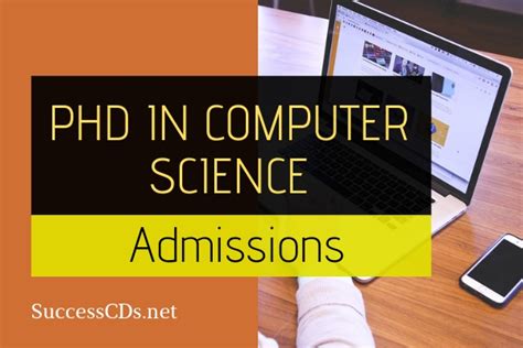 PhD In Computer Science Admission 2020