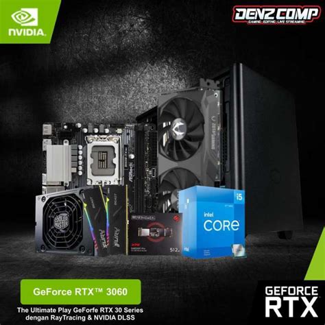 Jual Mini Itx Pc Intel Core I5 12600k Rtx 3060 Ddr4 16gb Nvme 512 32gb Rgb 3200 Di