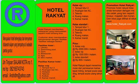 Punya Kita Cara Membuat Brosur