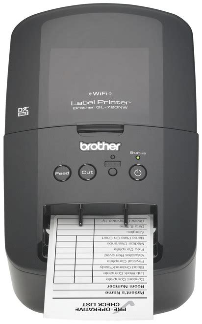 Brother Ql 720nw Wireless Network Label Printer