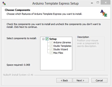 Arduino Template Express Installation Omar Francisco