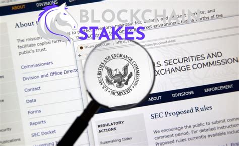 Blockchain Stakes On Linkedin Cryptoregulation Sec Blockchaininnovation Digitalassets