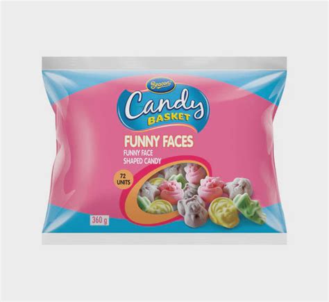 Funny Faces Candy Basket 360g The Highway Heritage Stop