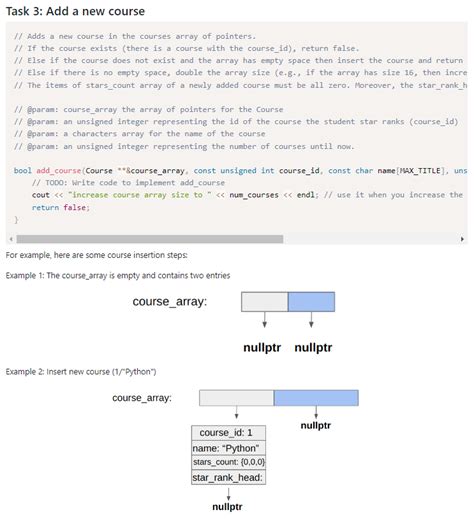 solved course create course const unsigned int course id