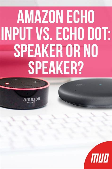Amazon Echo Input Vs Echo Dot Speaker Or No Speaker Artofit