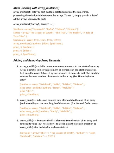 Complete Part Of Array Pdf Array Data Structure Computer Data