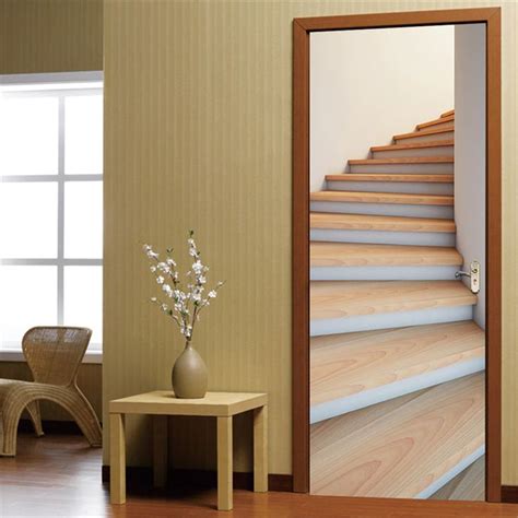 Современная Геометрическая наклейка на дверь самоклеящаяся виниловая наклейка на стену в стиле