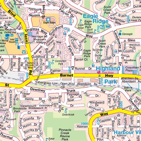 Coquitlam Port Coquitlam Port Moody Belcarra And Anmore Bc Map By Mapmobility Corp Avenza
