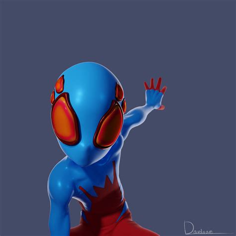 Spider Babe Bailey Briggs Tierra 616 FanArt Finished Projects Blender Artists Community