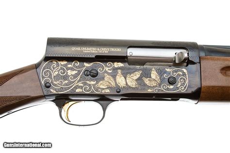 Browning Quail Unlimited And Chevy Trucks Auto V 20 Gauge