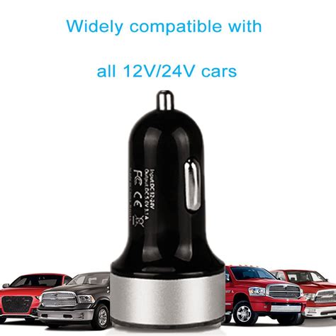 Universele Snelle Dual USB Autolader Adapter LED D Grandado