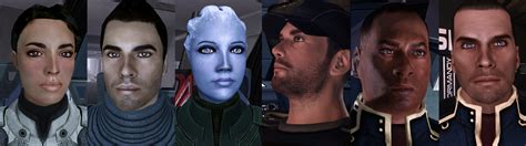 Redone Custom Face Textures At Mass Effect Nexus Mods And Community