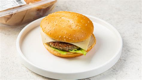Бургер ВкусВилл / Избёнка из двух видов мяса | отзывы